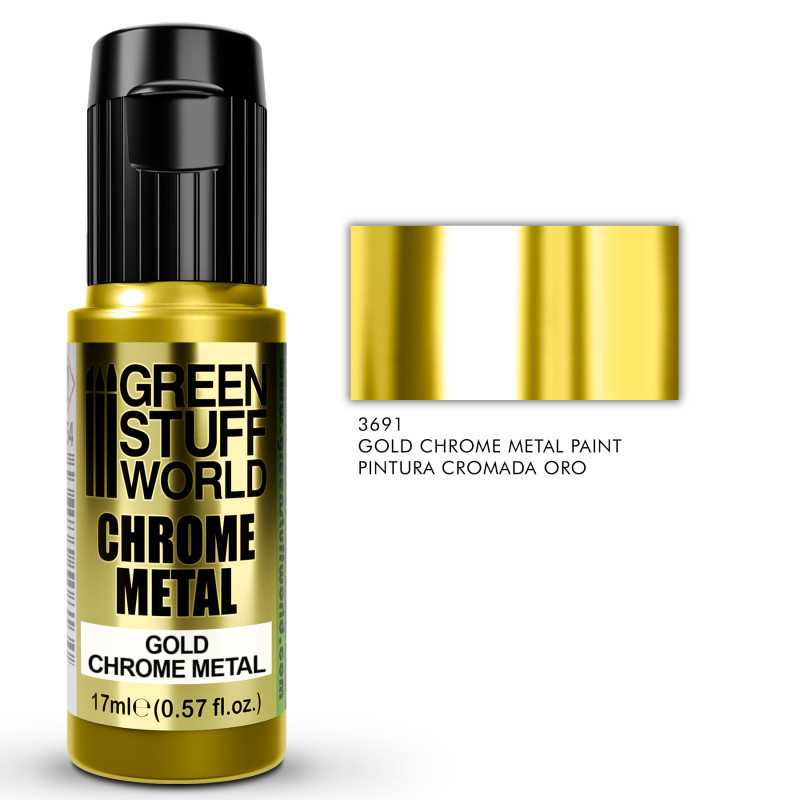 Pintura Cromada - ORO 17ml – Monana's Guild